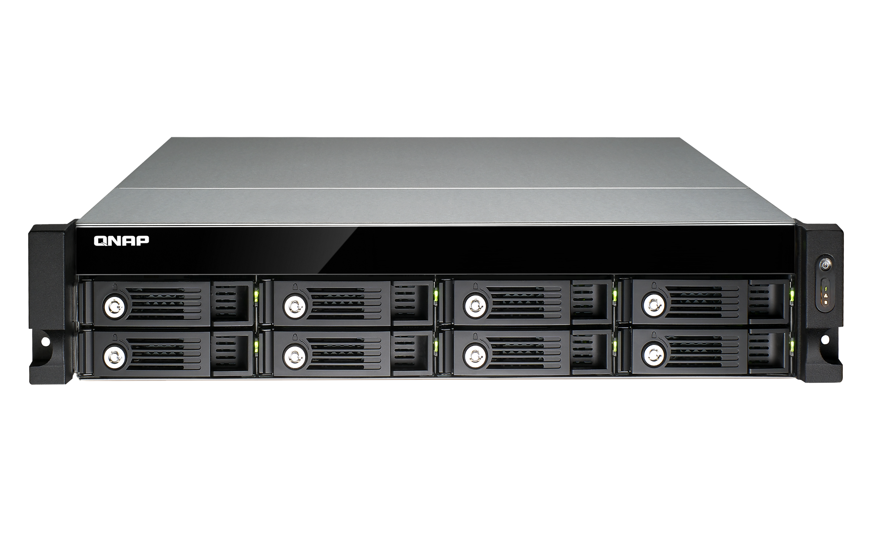 QNAP TS-853U-RP 32tb NAS Server 8x4000gb Seagate Desktop Series Drives ...